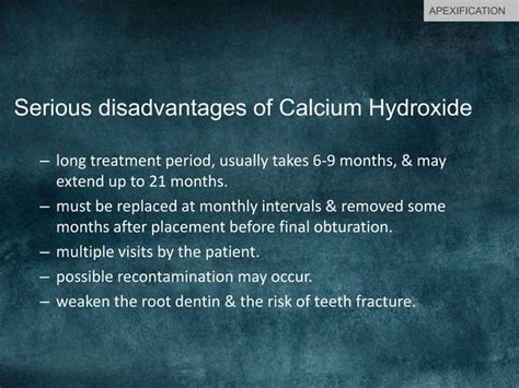 Apexogenesis And Apexification Pptx Dental Health Diseases And Conditions