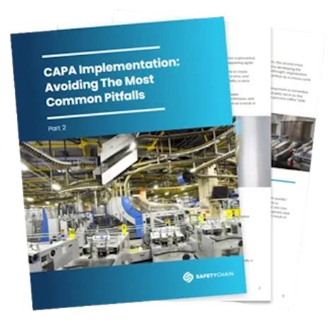 Capa Implementation Avoiding Common Pitfalls Safetychain