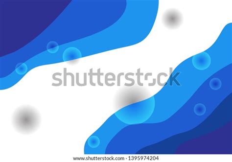 Abstract Blue Line Curve Wave Background Stock Vector Royalty Free