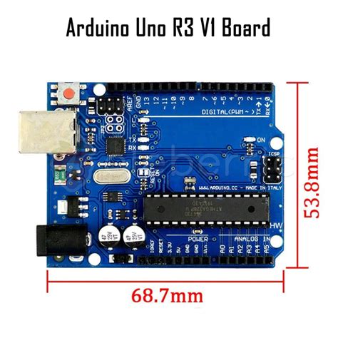 Arduino Uno R3 Atmega328p Atmega16u2 V1 Development Board Eleberric