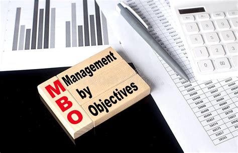 Word MBO Management By Objectives Made With Wood Building Blocks Business Concept Stock Photo