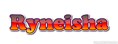 Ryneisha Logo Free Name Design Tool From Flaming Text