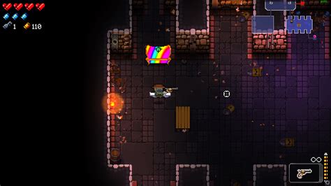 Rainbow Chest On Room Clear Enterthegungeon