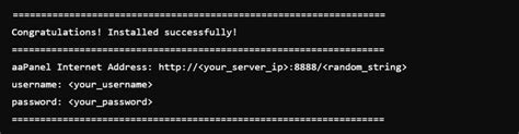 How To Install AaPanel On Linux Veeble Hosting