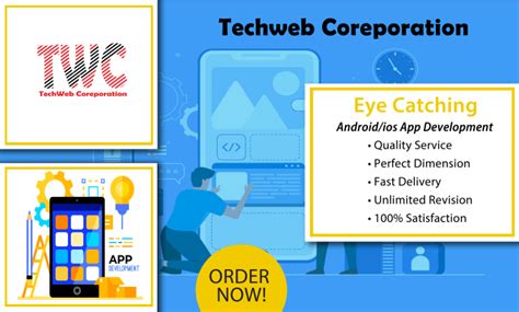 Develop Mobile App For Android And Ios Using Flutter By Techwebcrop