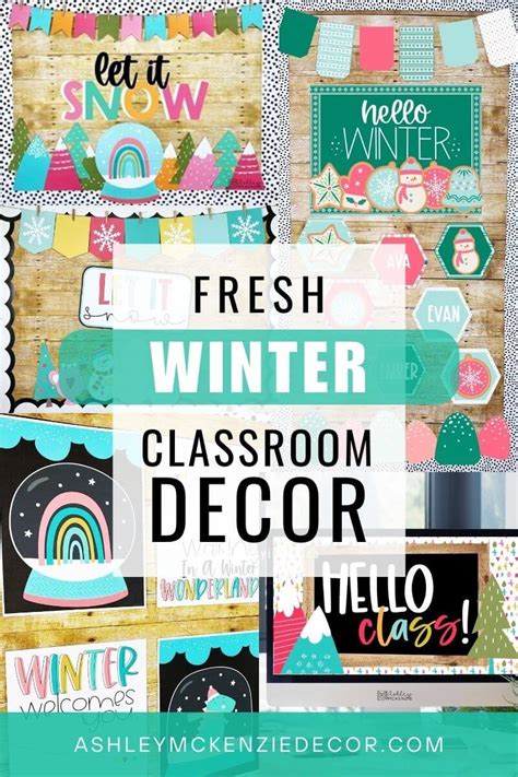 Winter Theme Classroom Decorations Winter Bulletin Board Decor Quote