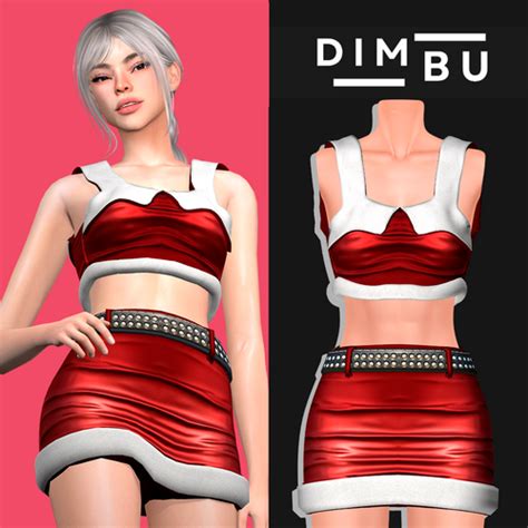 🎄lulu Christmas Set Dimbu🎄 Clothing Loverslab