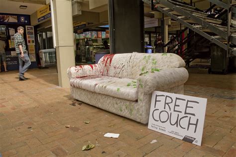 A Blood Stained Couch A Blood Stained Couch Appeared In Th Flickr