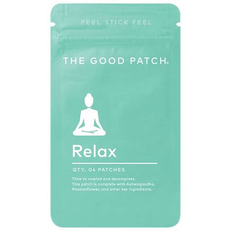 The Good Patch Relax Wearable Wellness Patches Walgreens