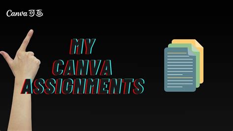My Canva Assignments Youtube