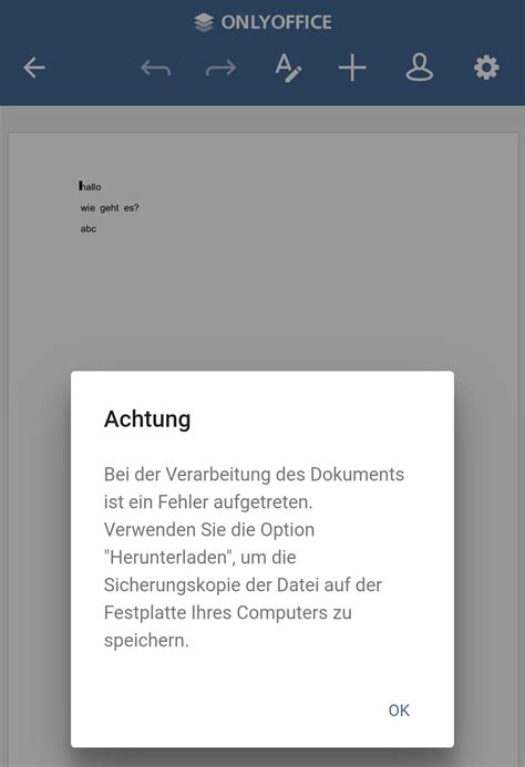 can t open edit docx files on mobile · issue 495 · onlyoffice