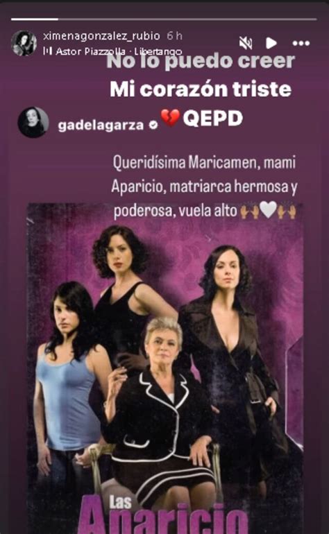 ¿quién Fue Y De Qué Murió María Del Carmen Farías La Actriz De Las
