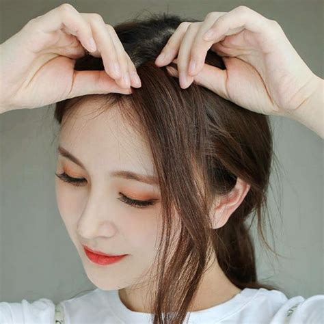 Best 부분가발 3p 똑딱이 웨이브 옆머리 헤어피스 S컬