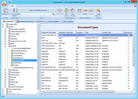 Adding Document Types Atlas Systems