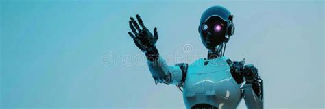 friendly robot assistant waves hello mobile chatbot computer security