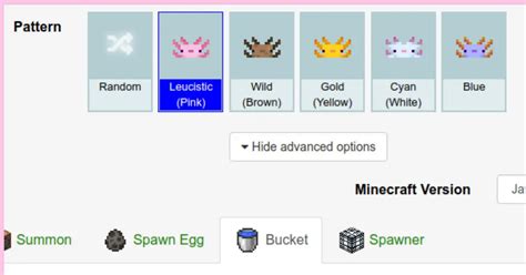 Summon Axolotl Generator Minecraft Gamer Geeks