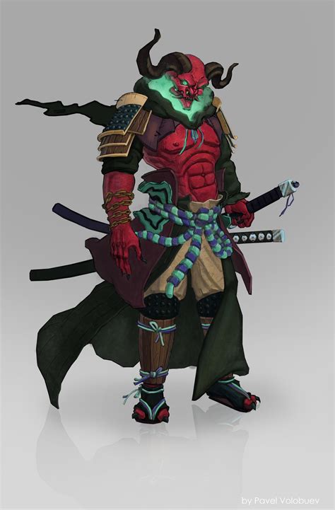 Artstation Oni S Pavel Volobuev Character Art Character Design