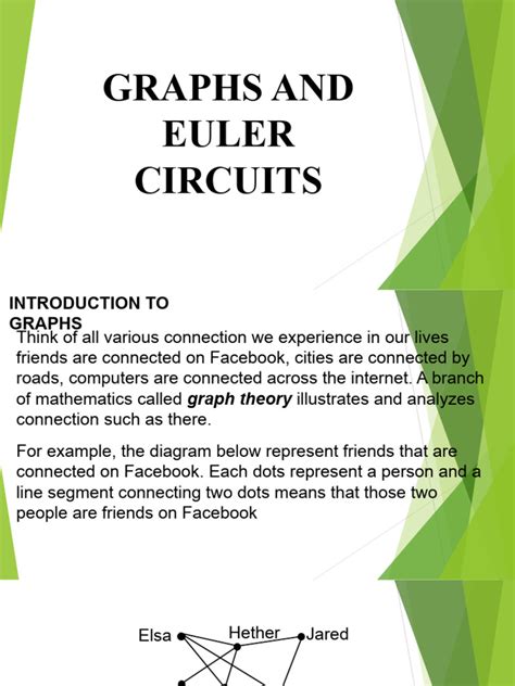 Graphs And Euler Circuits Pdf Vertex Graph Theory Mathematical