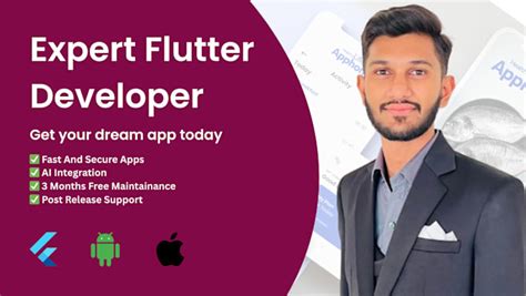 Be Flutter Developer Mobile App In Flutter App Development By Prayagpatel31 Fiverr