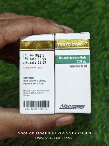 Meditech Testosterone Enanthate 250mg 10ml At ₹ 3000vial Steroid