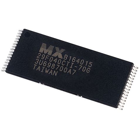 Macronix MX29F040CTI 70G Parallel NOR Flash Memory 4Mbit 5V 32 TSOP Rapid Electronics