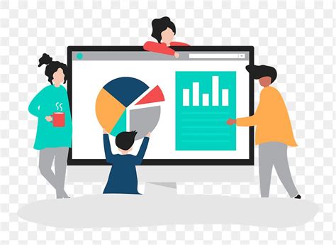 Png Data Analytics Business People Premium Png Rawpixel