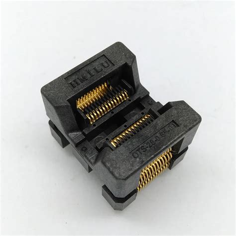 Free Ship Ssop28 Tssop28 Ic Test Socket Pitch 065mm 44mm Adapter