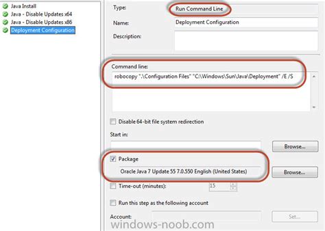 robocopy run command from task sequence configuration manager 2007
