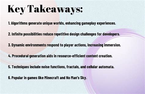 Procedural Generation Creating Infinite Worlds Through Algorithms