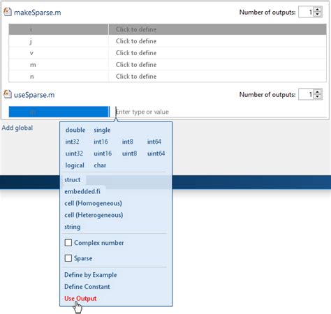 Define Input Parameter By Example By Using The App Matlab And Simulink