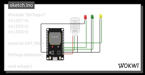 Deteksisuhukelompok8 Wokwi Esp32 Stm32 Arduino Simulator
