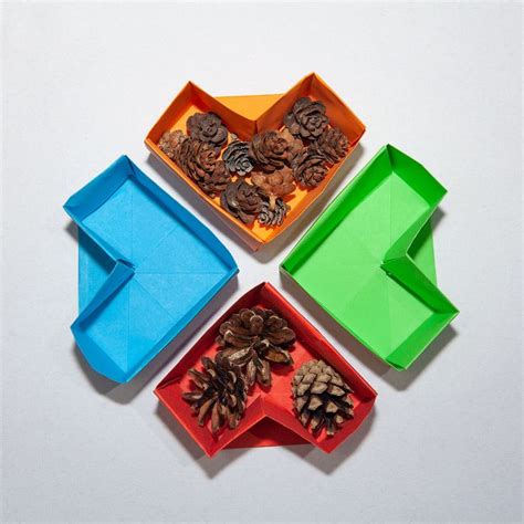 Коробочка сердечко оригами Origami Tutorial