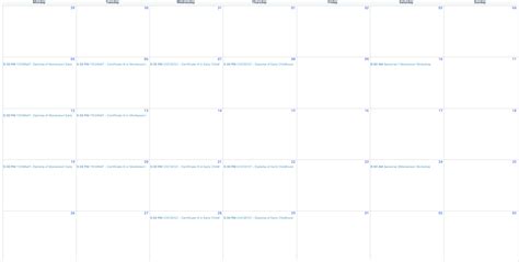Colour Coding Workshops On The Calendar AXcelerate Support