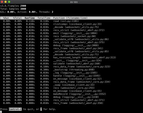 Profiling Python Code With Py Spy