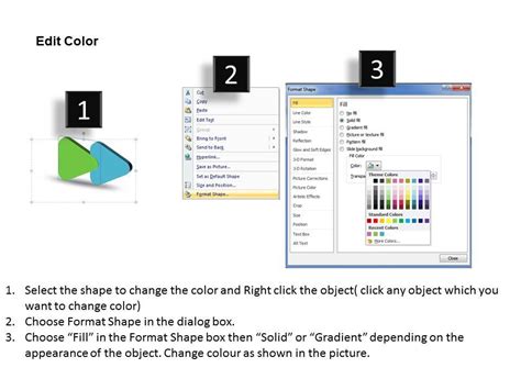 D Linear Flow Navigation Arrow Stages Presentation PowerPoint Templates PPT Slide