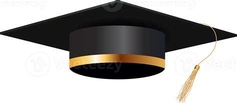 Graduation Cap Vector Illustration 23438415 Png