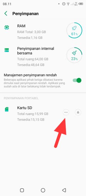 2 1 Cara Format Kartu SD Langsung Di HP Android Kamu