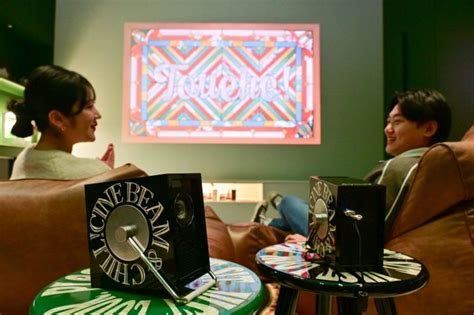 Lg전자 시네빔 큐브 빔테리어 체험공간 운영 아시아경제