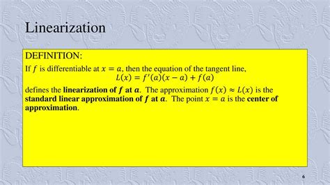 Linearization And Differentials Ppt Download