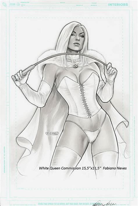 Emma Frost Commission By Fabianoneves On Deviantart