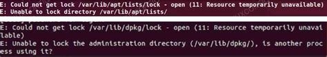 how to fix ‘e could not get lock var lib dpkg lock error in ubuntu