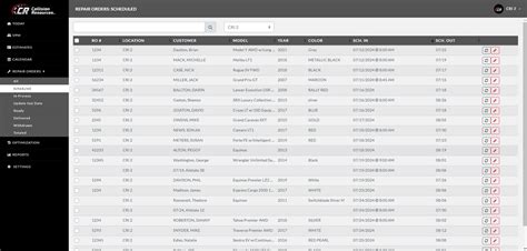 Auto Body Shop Scheduling Software Cr Auto Scheduler®