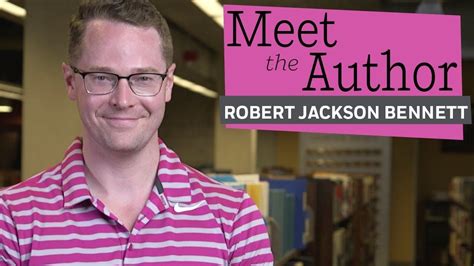 Meet The Author Robert Jackson Bennett Foundryside Ideal Reader