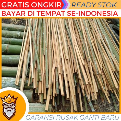 Jual Ajir Bambu Tanaman 2 Meter Melingkar Shopee Indonesia