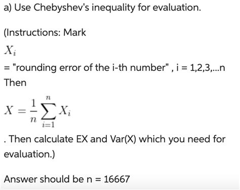solved when calculating the arithmetic mean of n