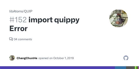 import quippy error · issue 152 · libatoms quip · github