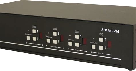 Smart AVI Port DVI D KVM Matrix Switch With Audio SM DVN X S