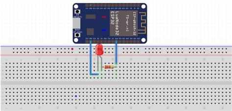 How To Blink A LED With ESP ESP Cube ESP Cube