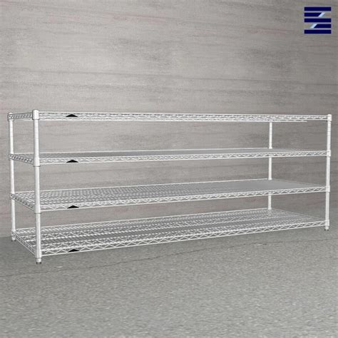 시그널블루 국산 산업용 메탈랙 Js18275 4단 25파이 선반 530x1820 기둥 750 시그널블루