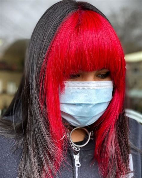 60 Pictures Of Dyed Bangs And Colored Fringe That Are Hot In 2026